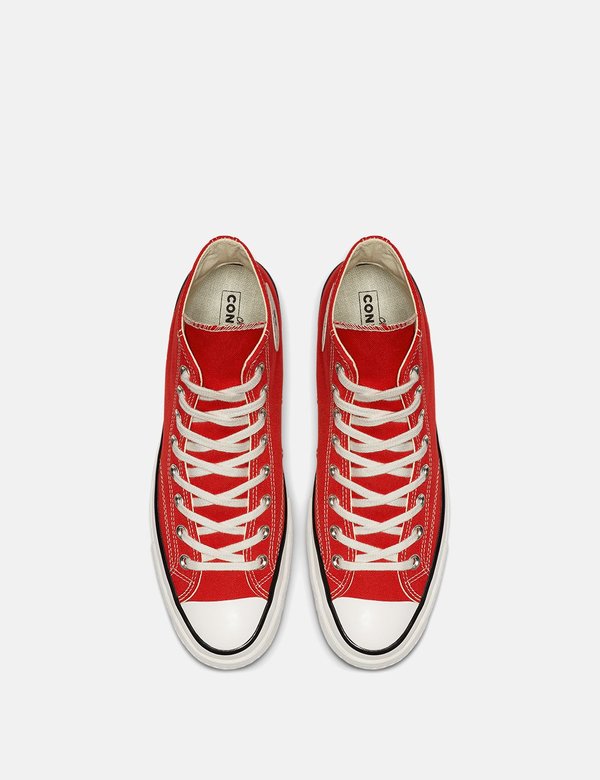 Converse 70's Chuck Taylor Hi Sneakers - Enamel Red/Egret | Garmentory