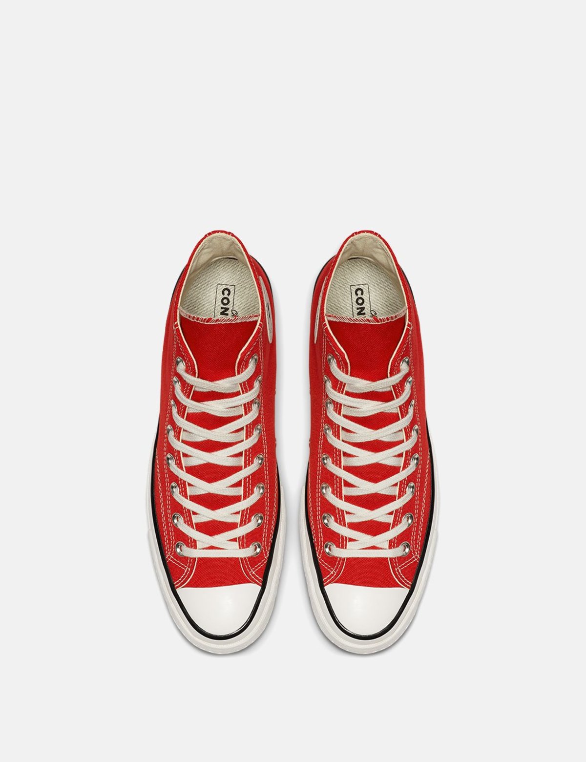 Converse 70's Chuck Taylor Hi Sneakers - Enamel Red/Egret | Garmentory