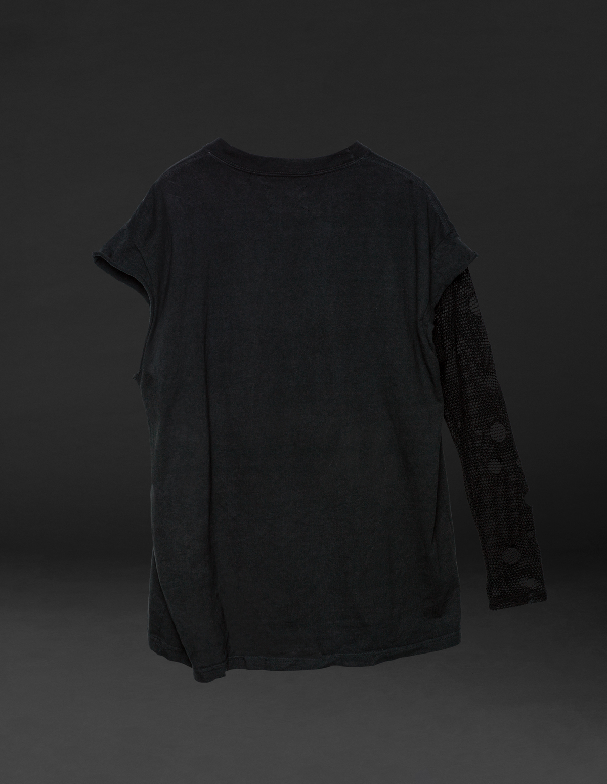 Ghostemane x Rose In Good Faith Singularity Fishnet Cut Off x Blackmage ...