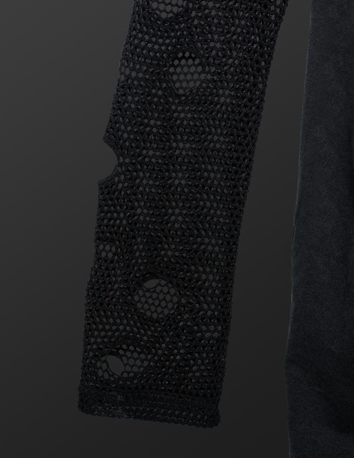 Ghostemane x Rose In Good Faith Singularity Fishnet Cut Off x Blackmage ...