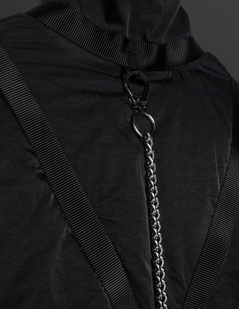 Ghostemane x Rose In Good Faith Cannibal Track Jacket - black | Garmentory