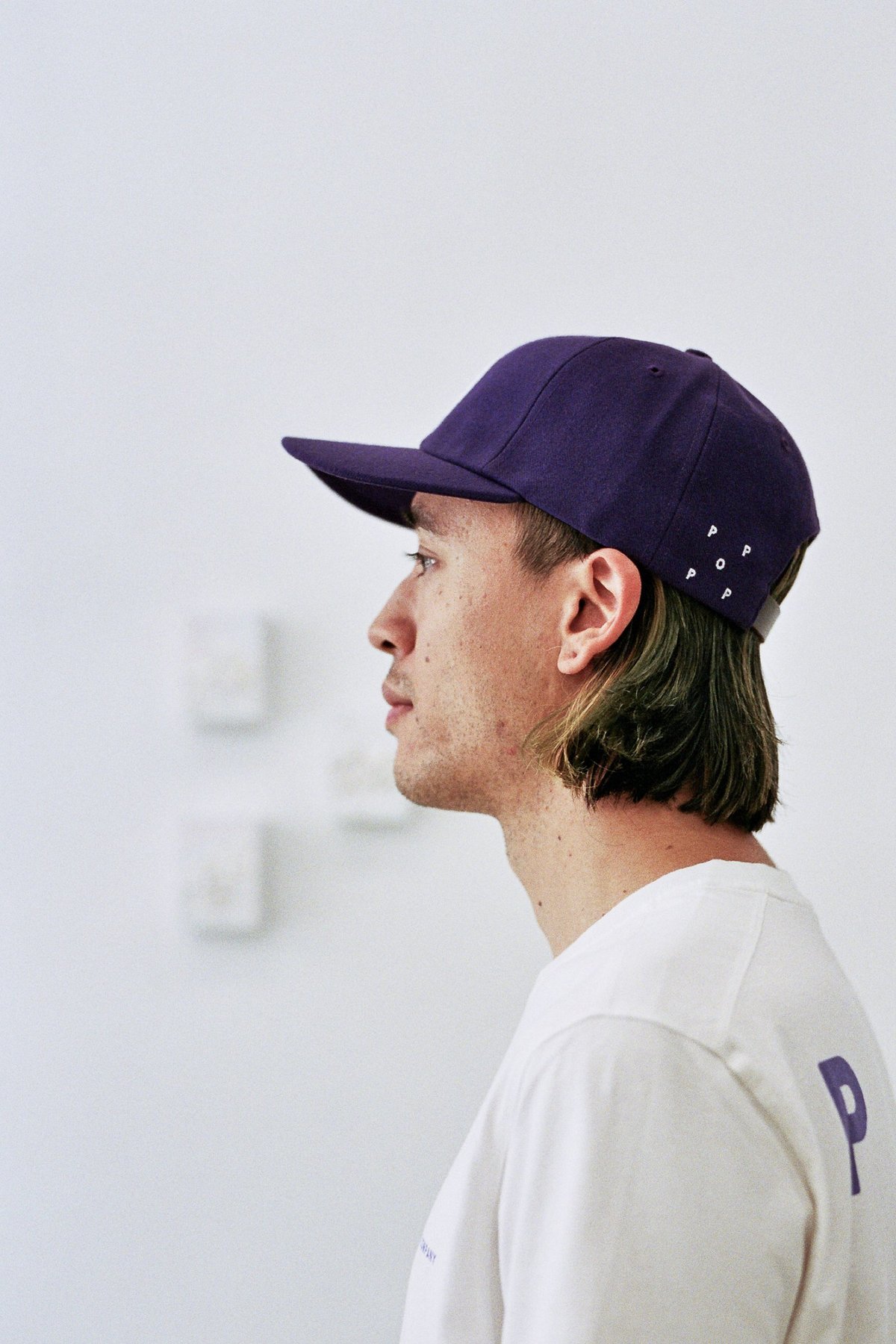 Pop Trading Company O 6 Panel Hat - Purple | Garmentory