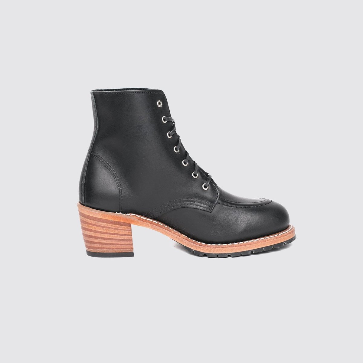 Red Wing Shoes 3405 Boundary Leather Clara Boots - Black | Garmentory