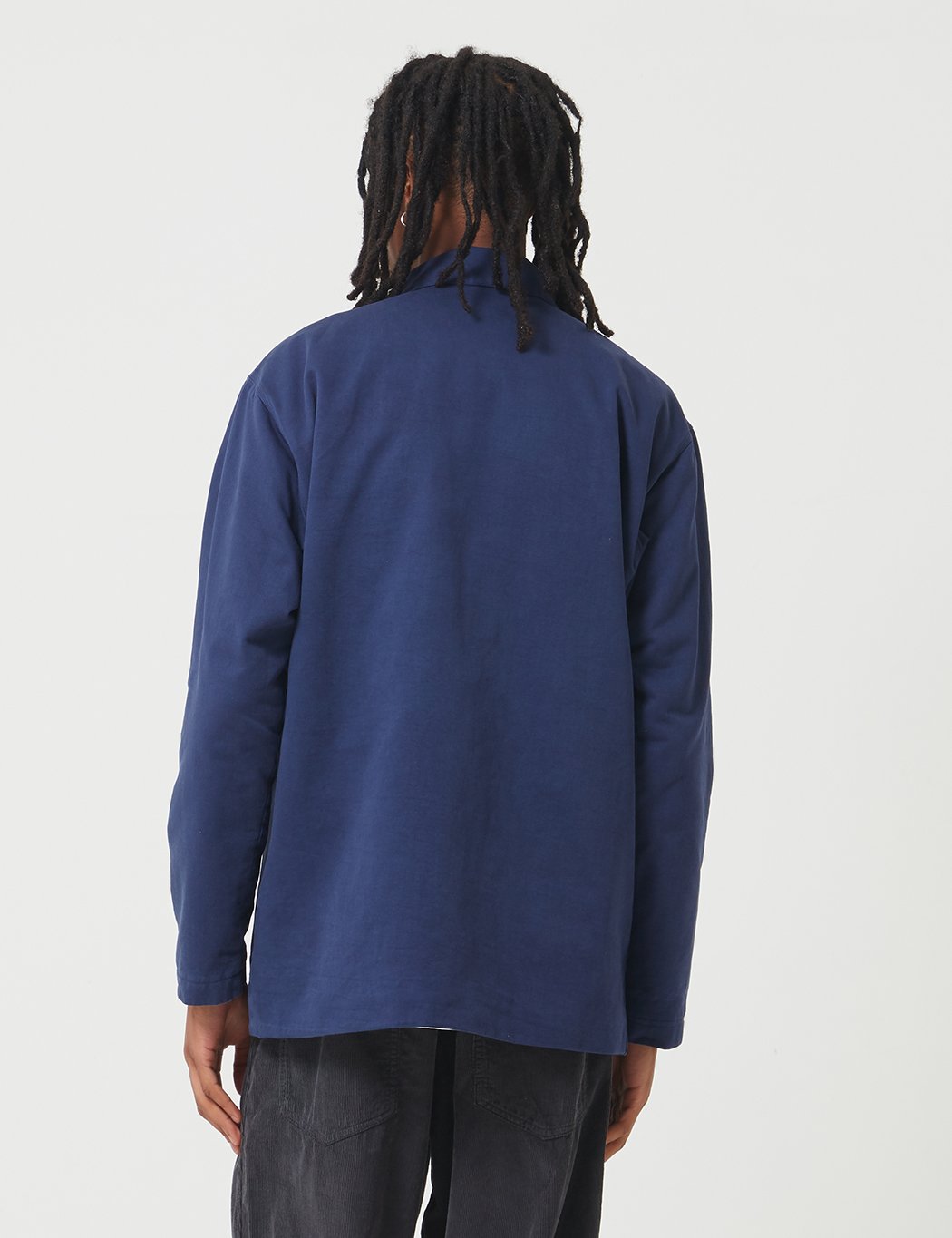 Stan Ray Lined Shop Jacket - Midnight Navy Blue | Garmentory