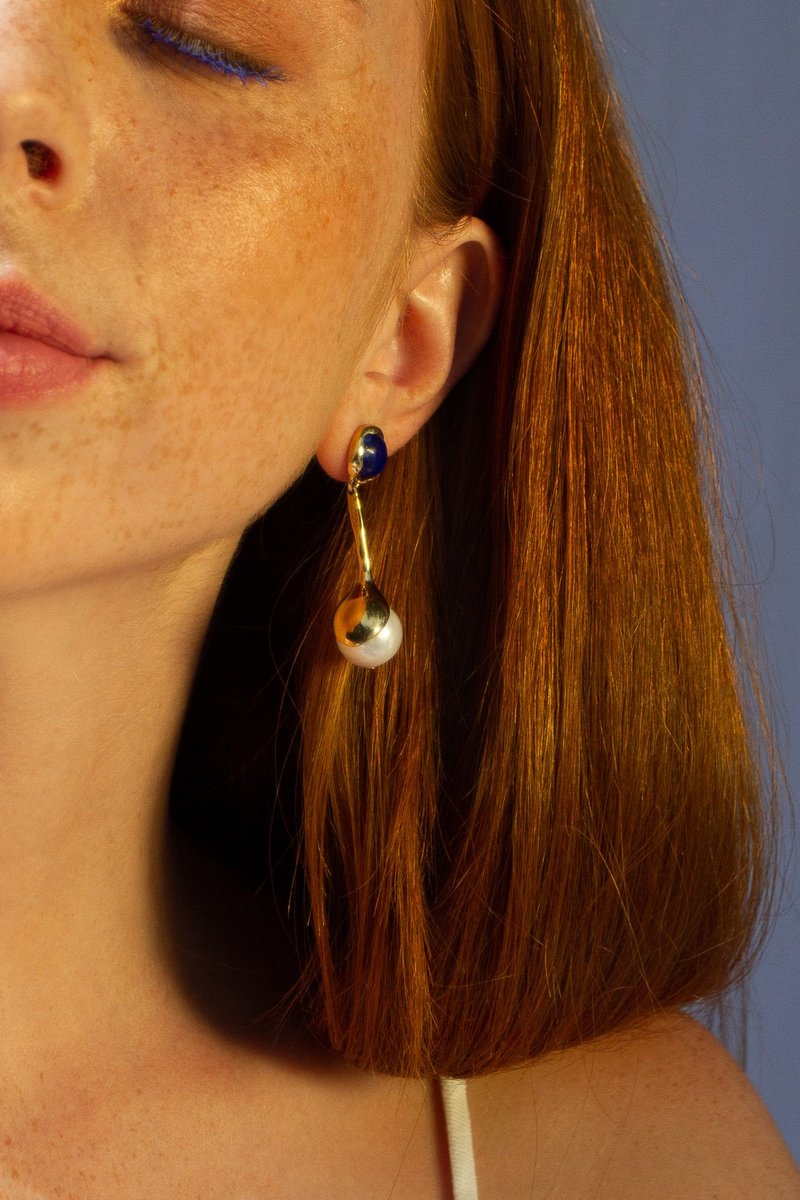 FARIS Sappho Earrings - Bronze | Garmentory