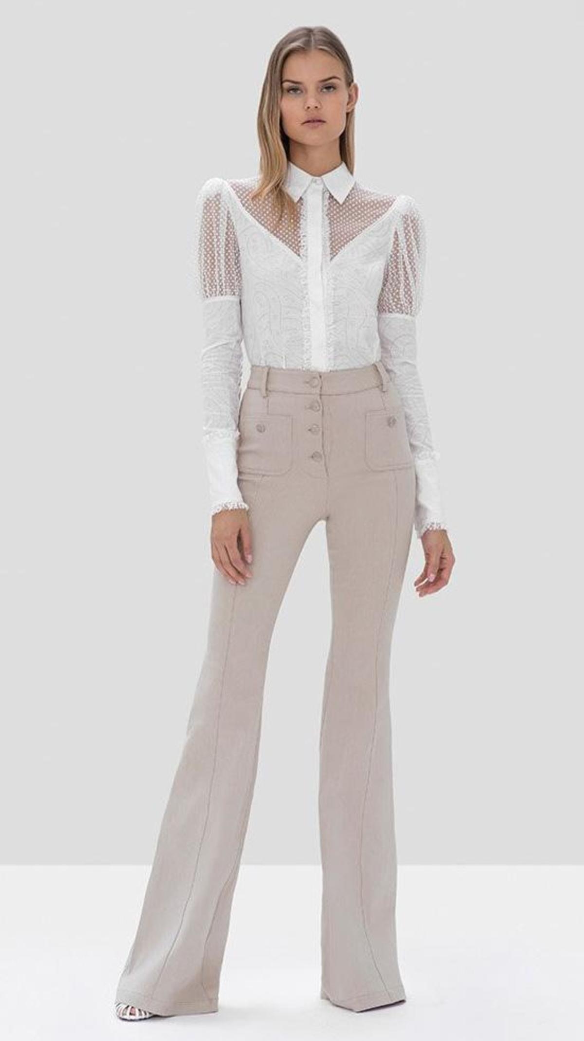 Alexis Virginia Top - white | Garmentory