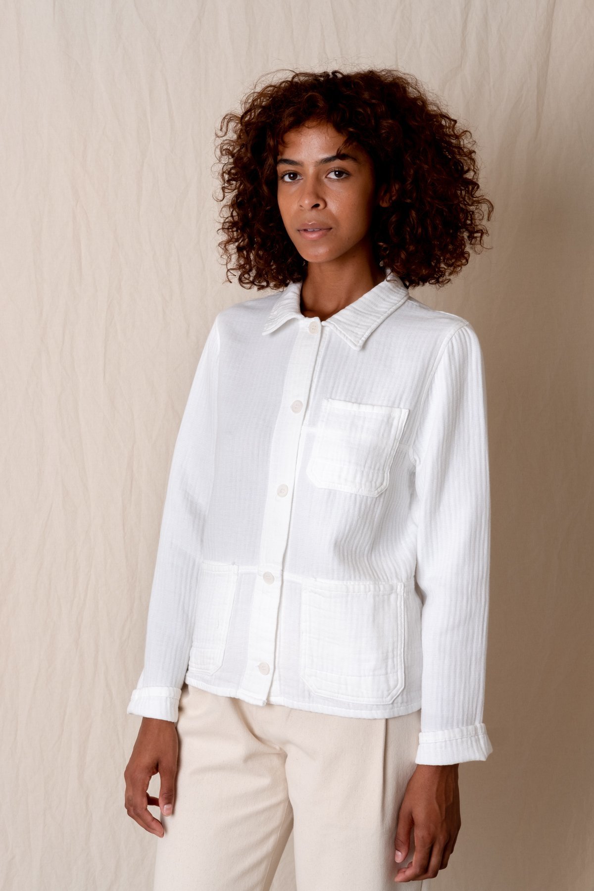 CLEMENTINE JACKET IN PANNA COTTA | Garmentory