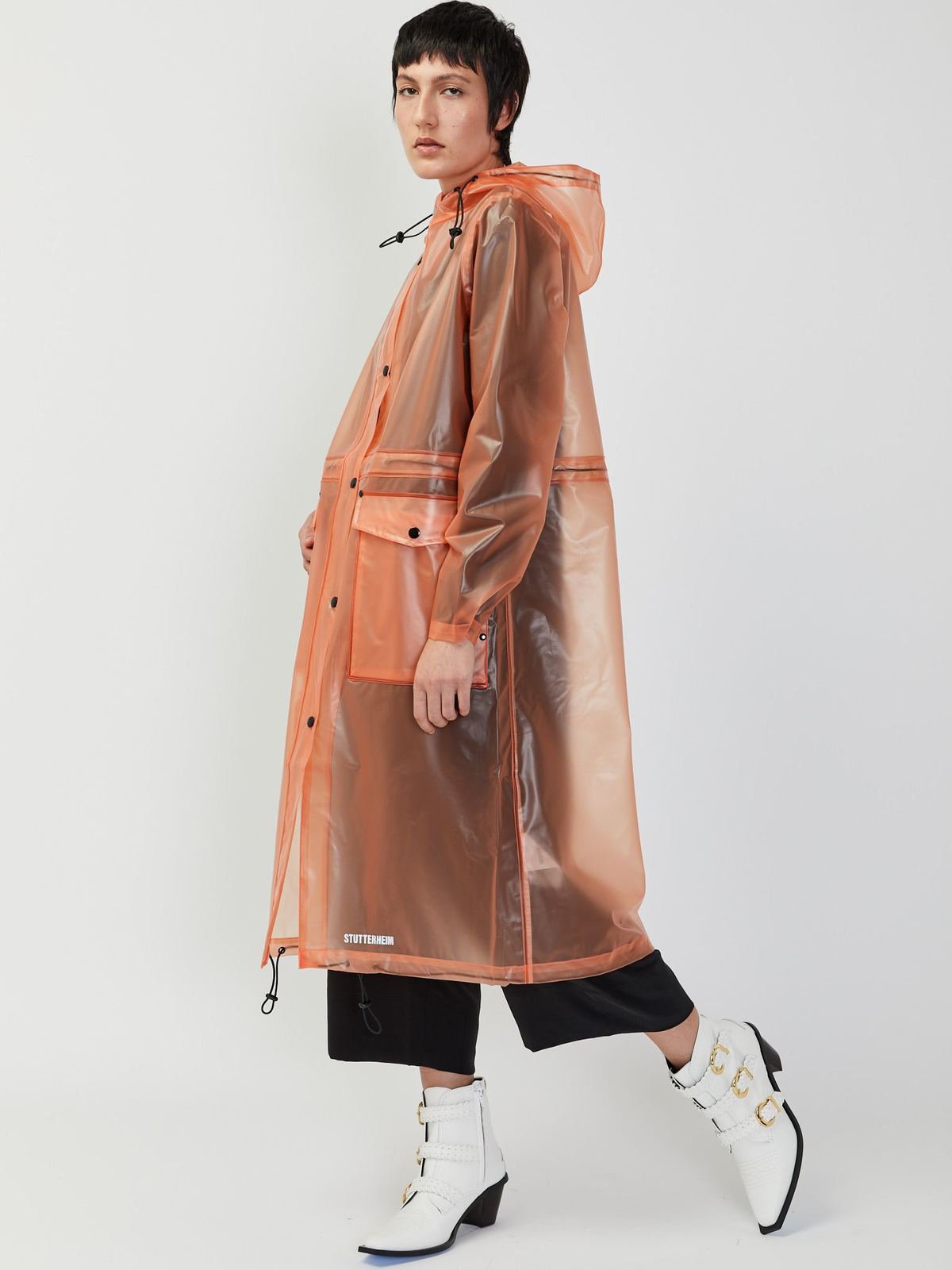 Stutterheim Ranarp Raincoat - Clear Flame | Garmentory