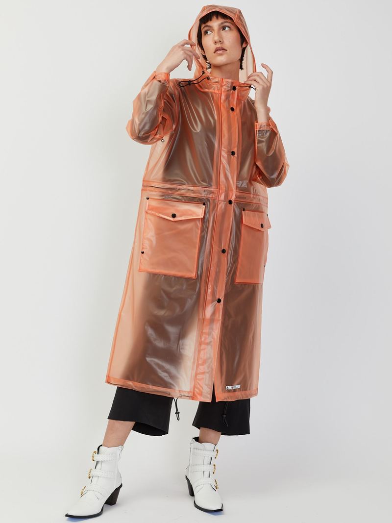 Stutterheim Ranarp Raincoat - Clear Flame | Garmentory