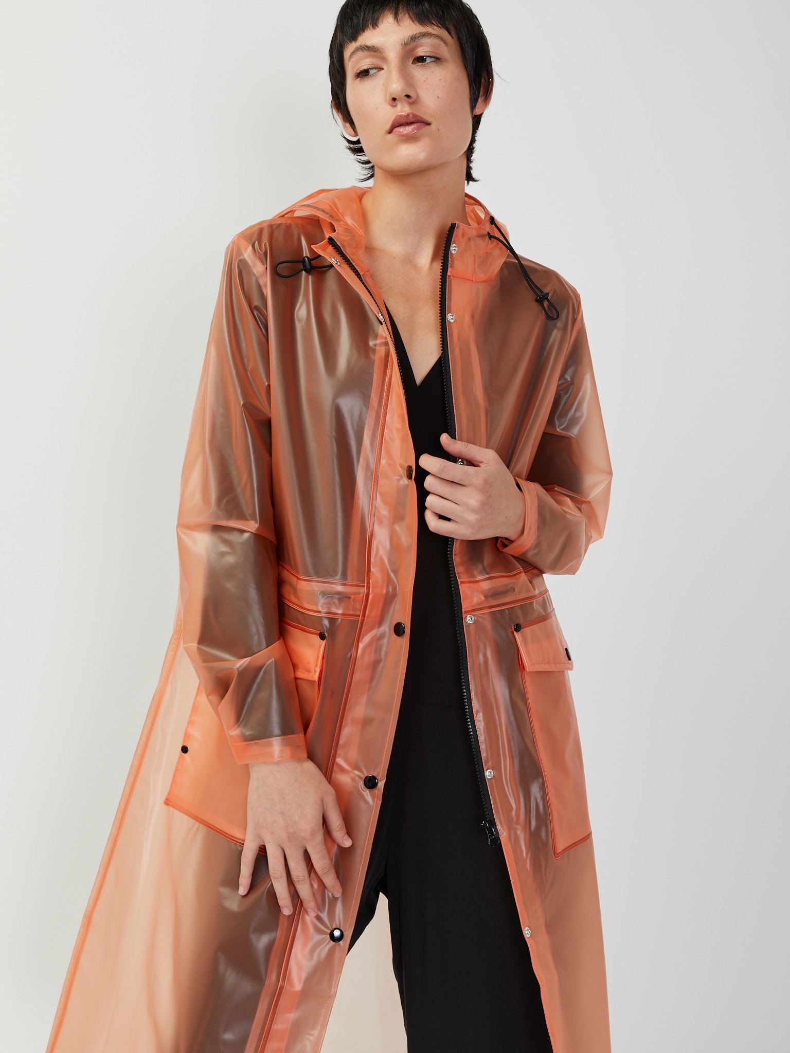 Stutterheim Ranarp Raincoat - Clear Flame | Garmentory