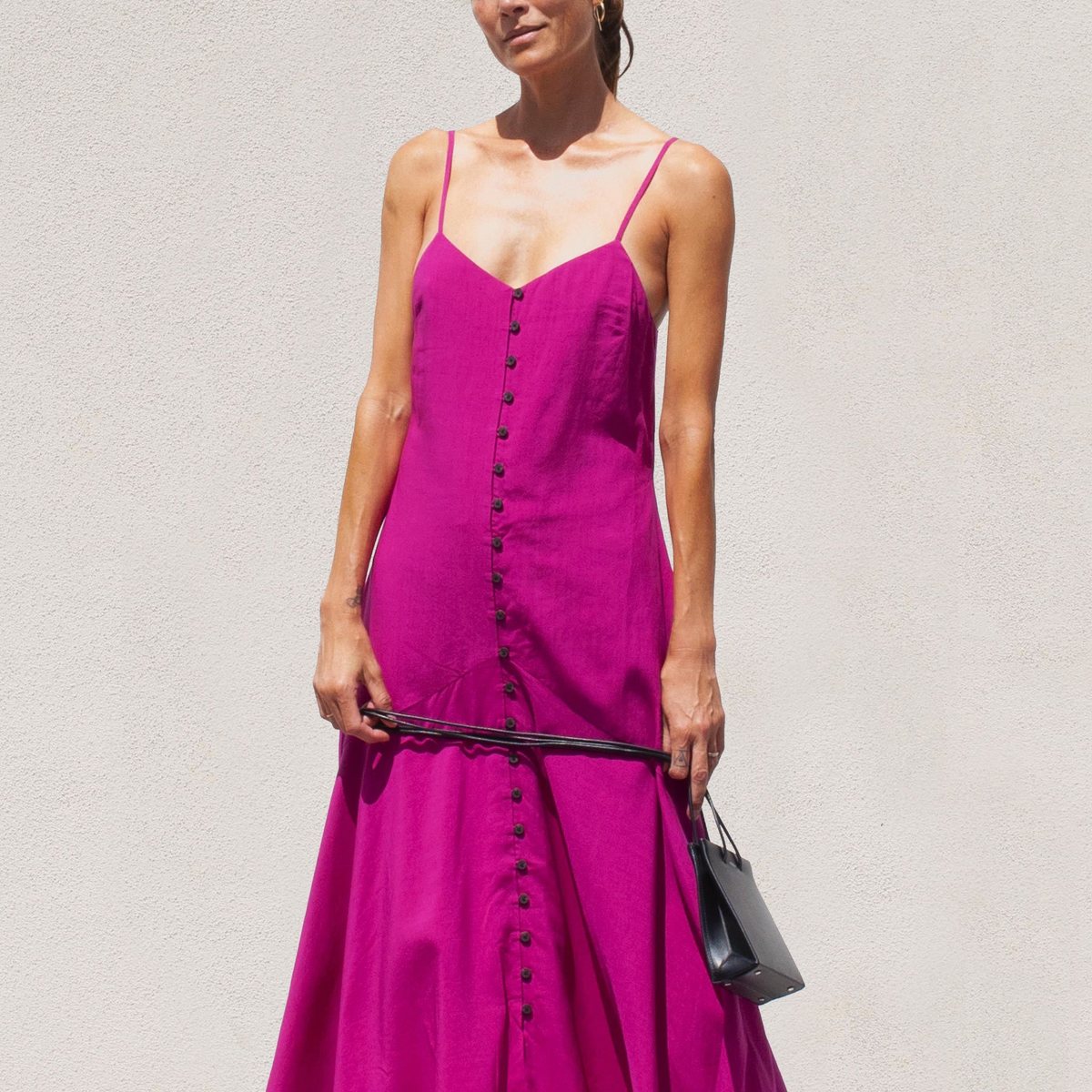 Mara Hoffman Diana Dress - Hot Pink | Garmentory