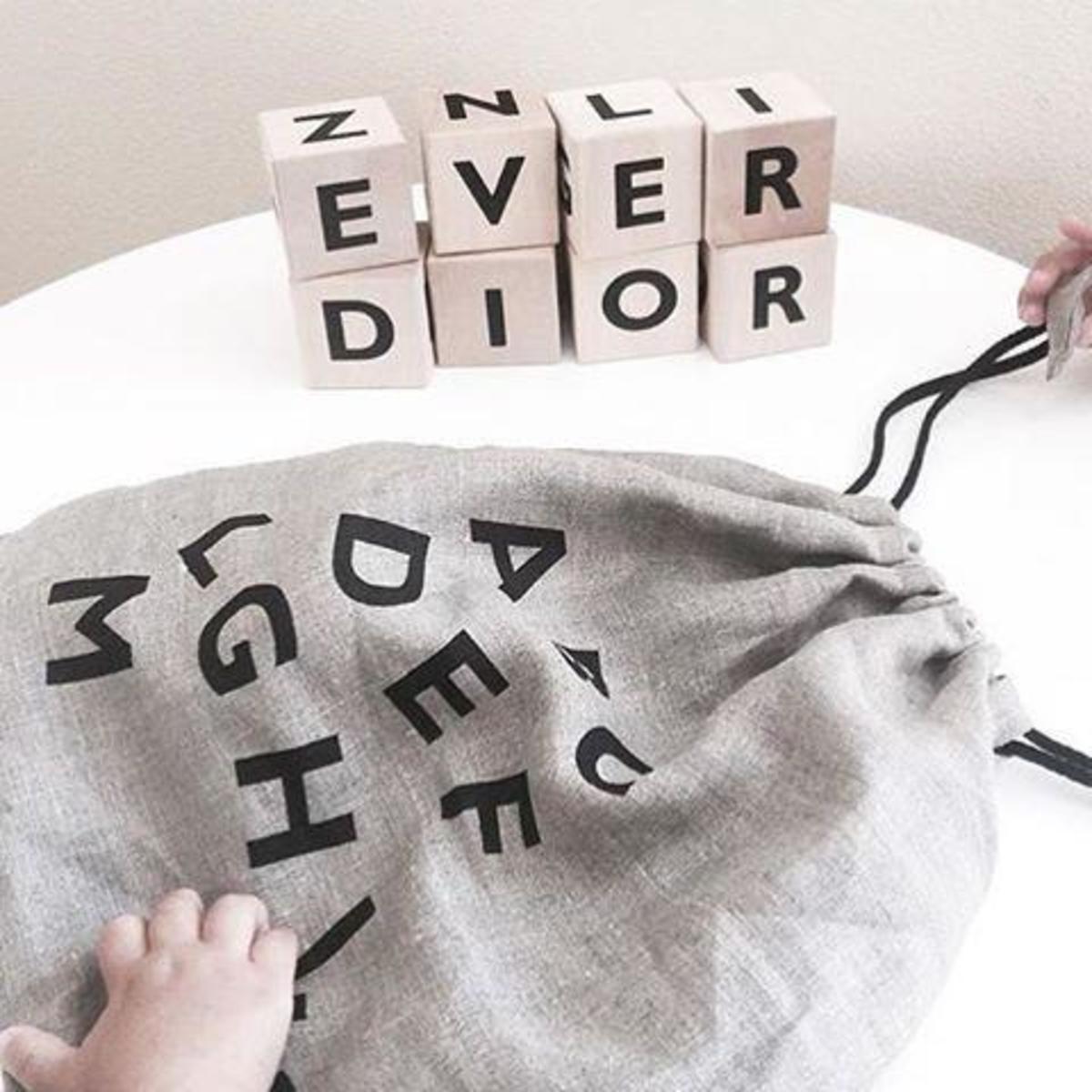 Kids OOH NOO Alphabet Blocks | Garmentory