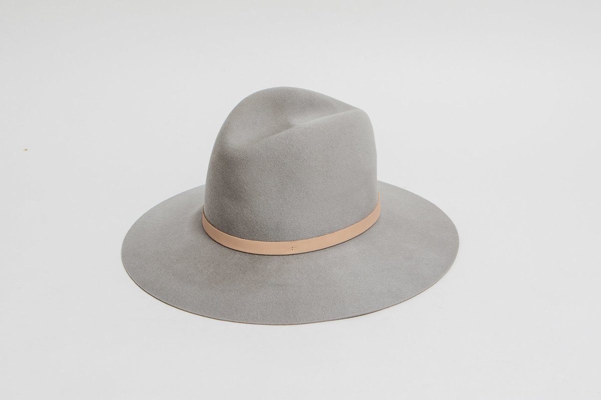 Janessa Leone Drew Hat - Silver Sand/Tan | Garmentory