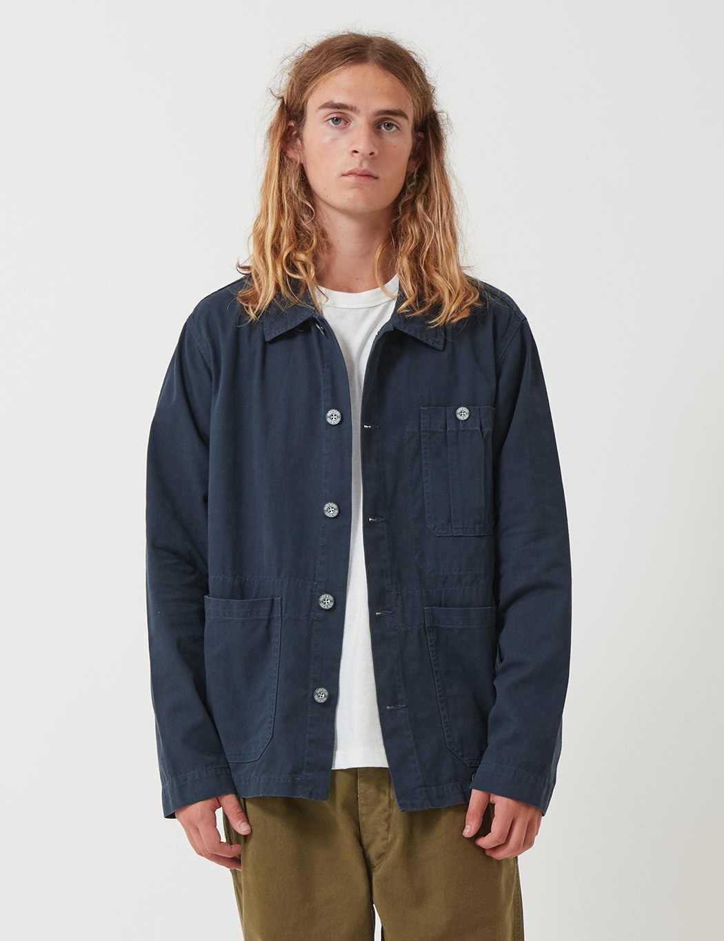 Nigel Cabourn British Army Jacket - Black Navy | Garmentory