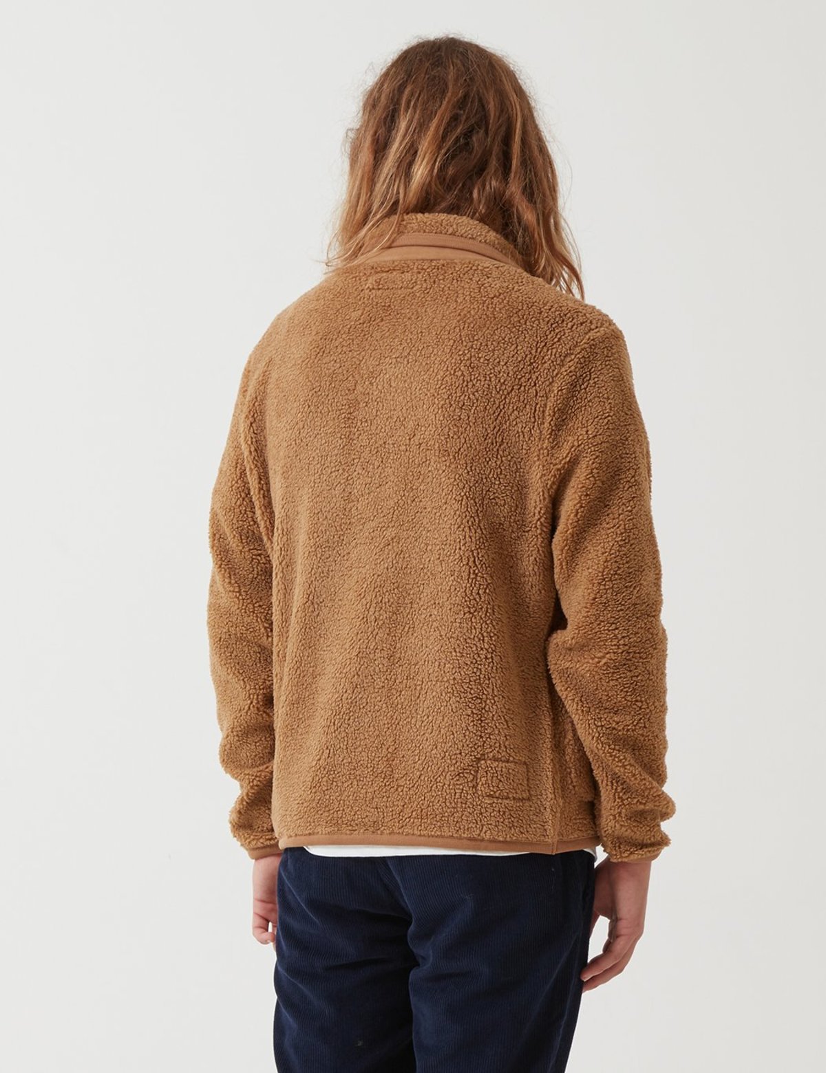 Universal Works Lancaster Fleece Jacket - Sand | Garmentory