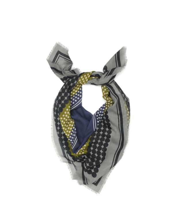 MOIS MONT Wool Scarf - Japan Blue | Garmentory