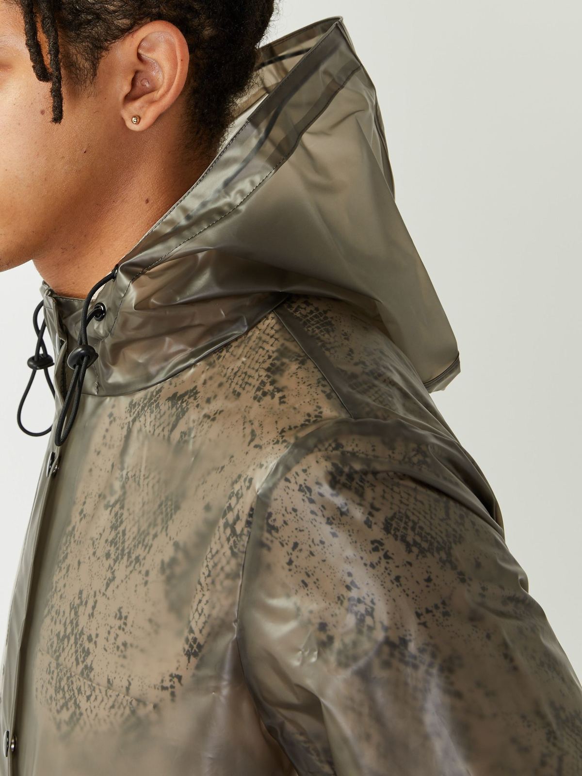 Stutterheim Rana Coat - Clear Smoke | Garmentory