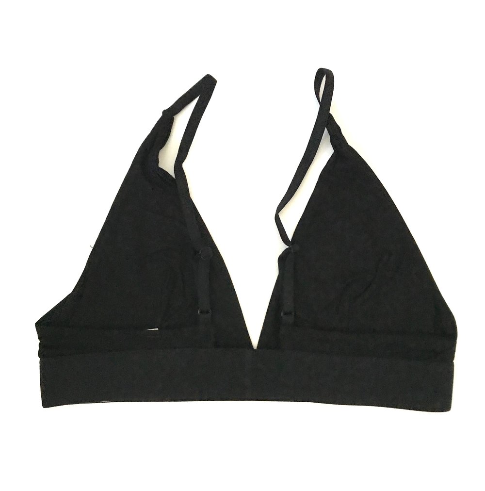 Baserange Triangle Bra - Black | Garmentory