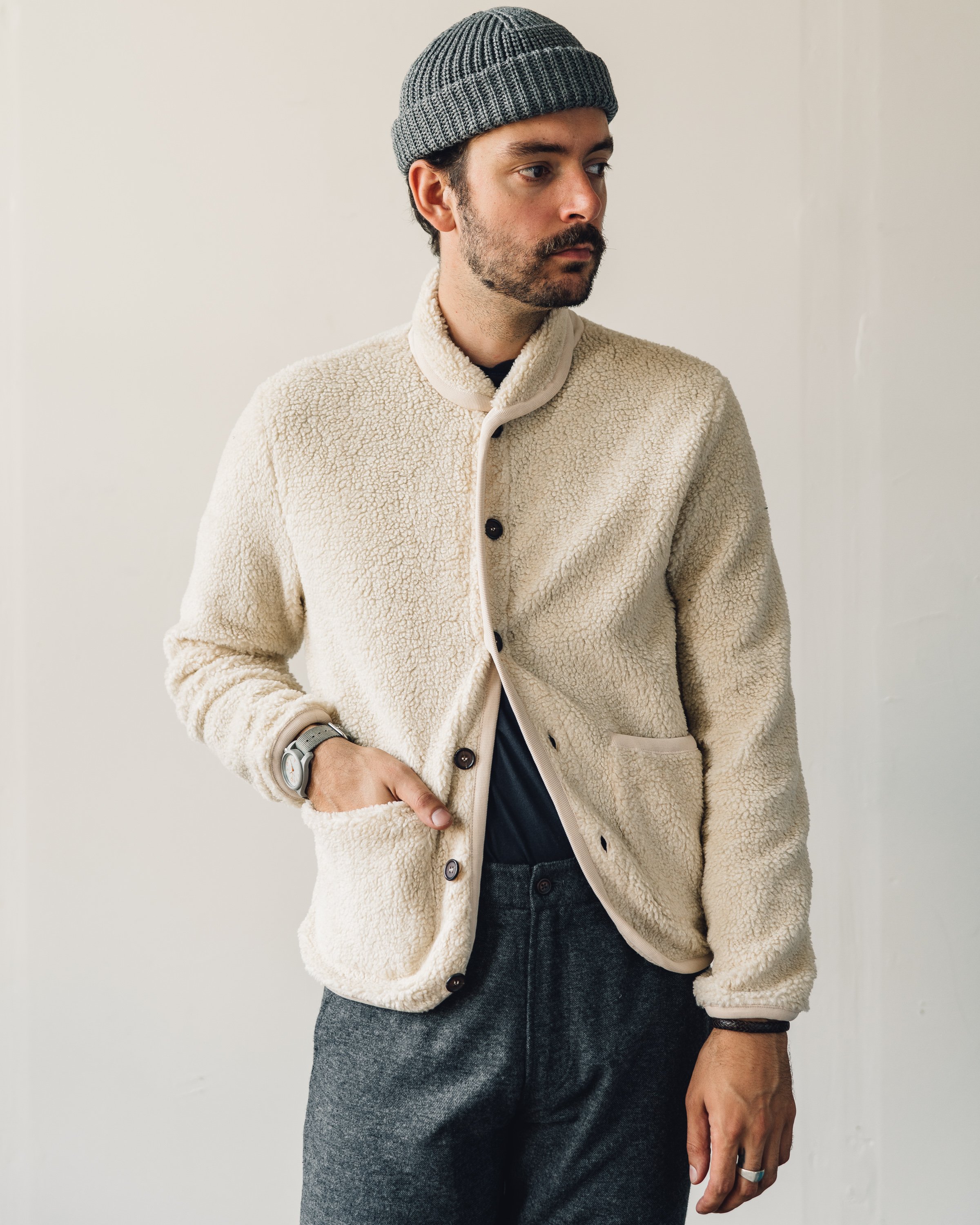 Universal Works Lancaster Jacket - Ecru | Garmentory