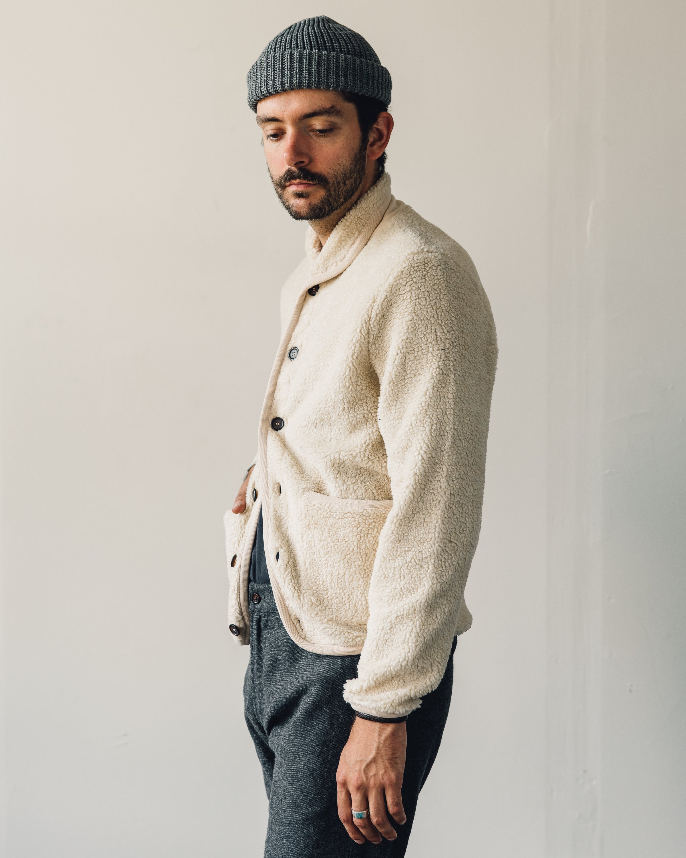 Universal Works Lancaster Jacket - Ecru | Garmentory