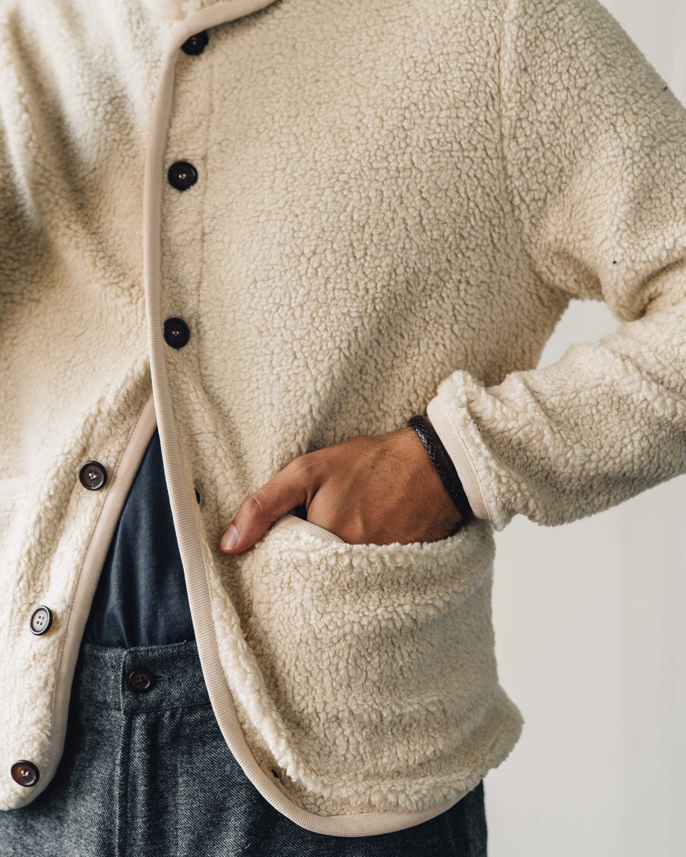 Universal Works Lancaster Jacket - Ecru | Garmentory