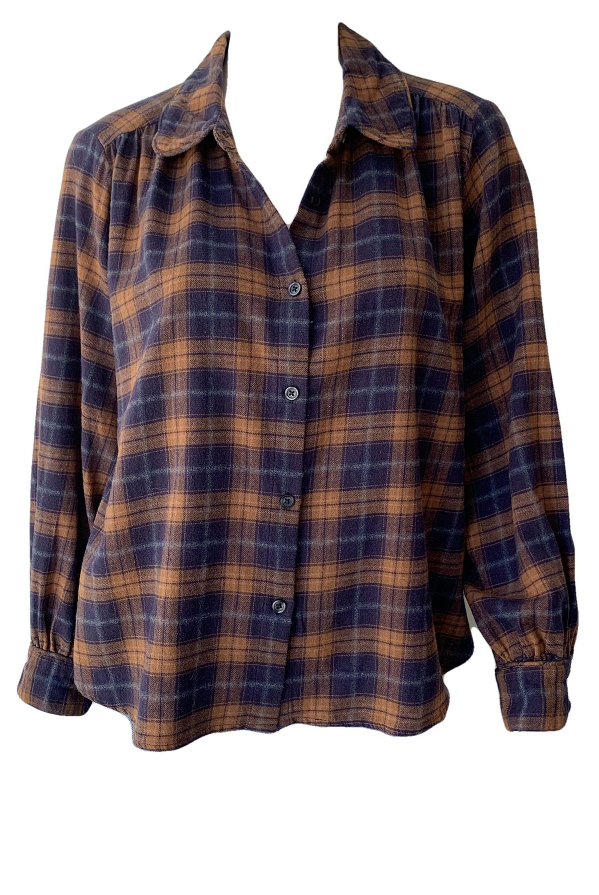 The Great. Boudoir Button Up Shirt - Harvard Plaid | Garmentory