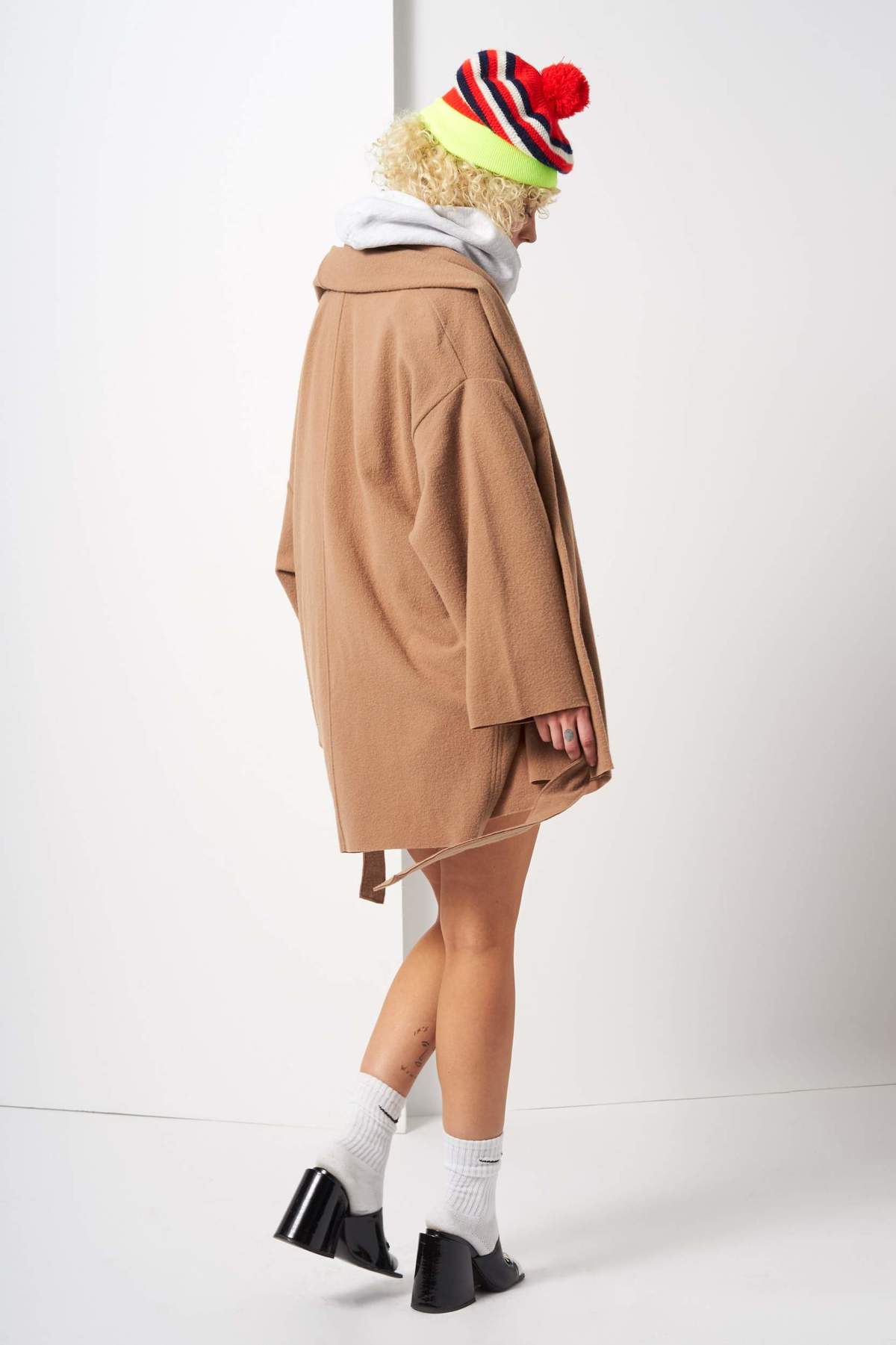 Black Crane Sack Jacket | Garmentory