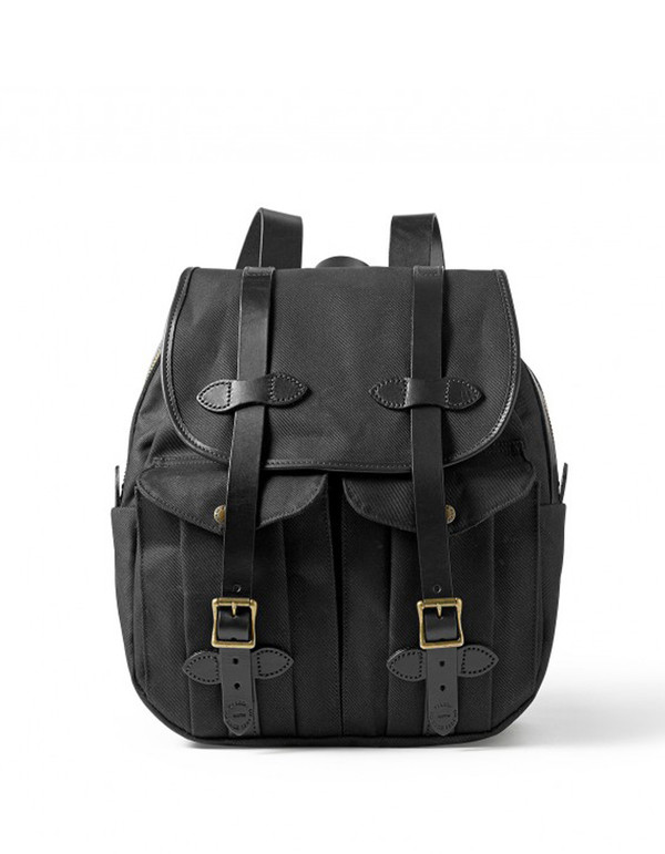 Filson Rugged Twill Rucksack Black | Garmentory