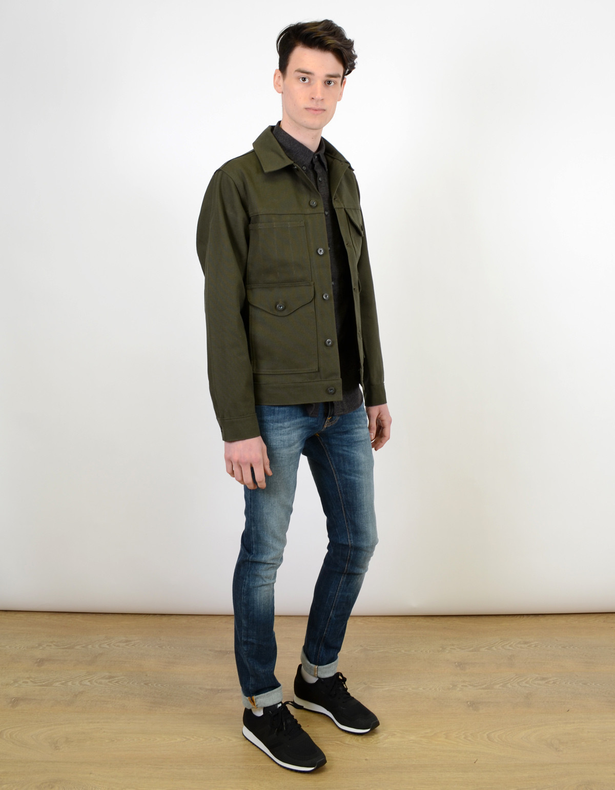 Men's Filson Short Cruiser Coat Magnum Black | Garmentory