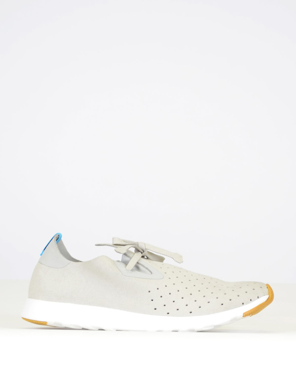 Native Shoes Native Apollo Moc Pigeon Grey Shell White | Garmentory