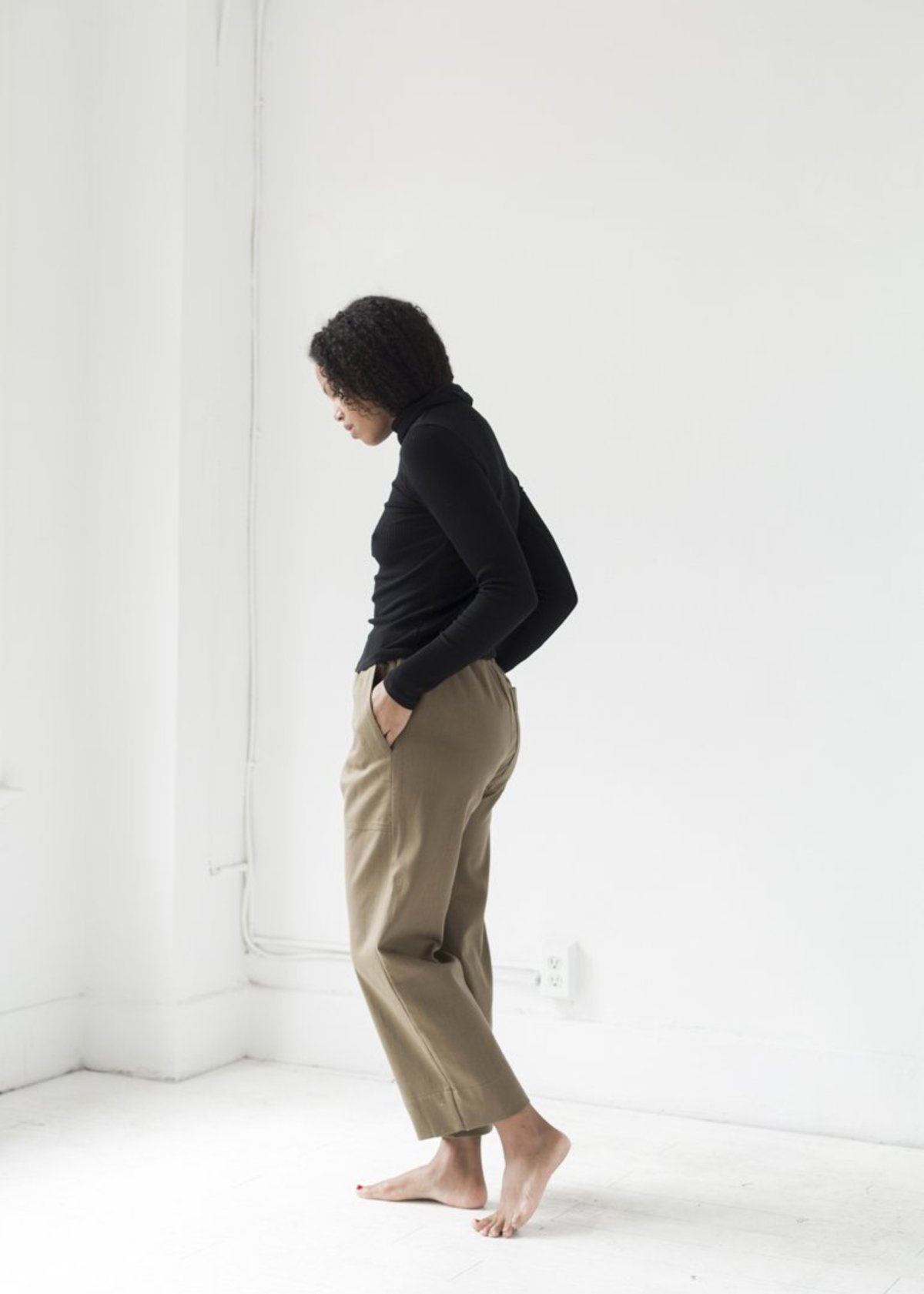 Micaela Greg Utility Pant - Twig | Garmentory