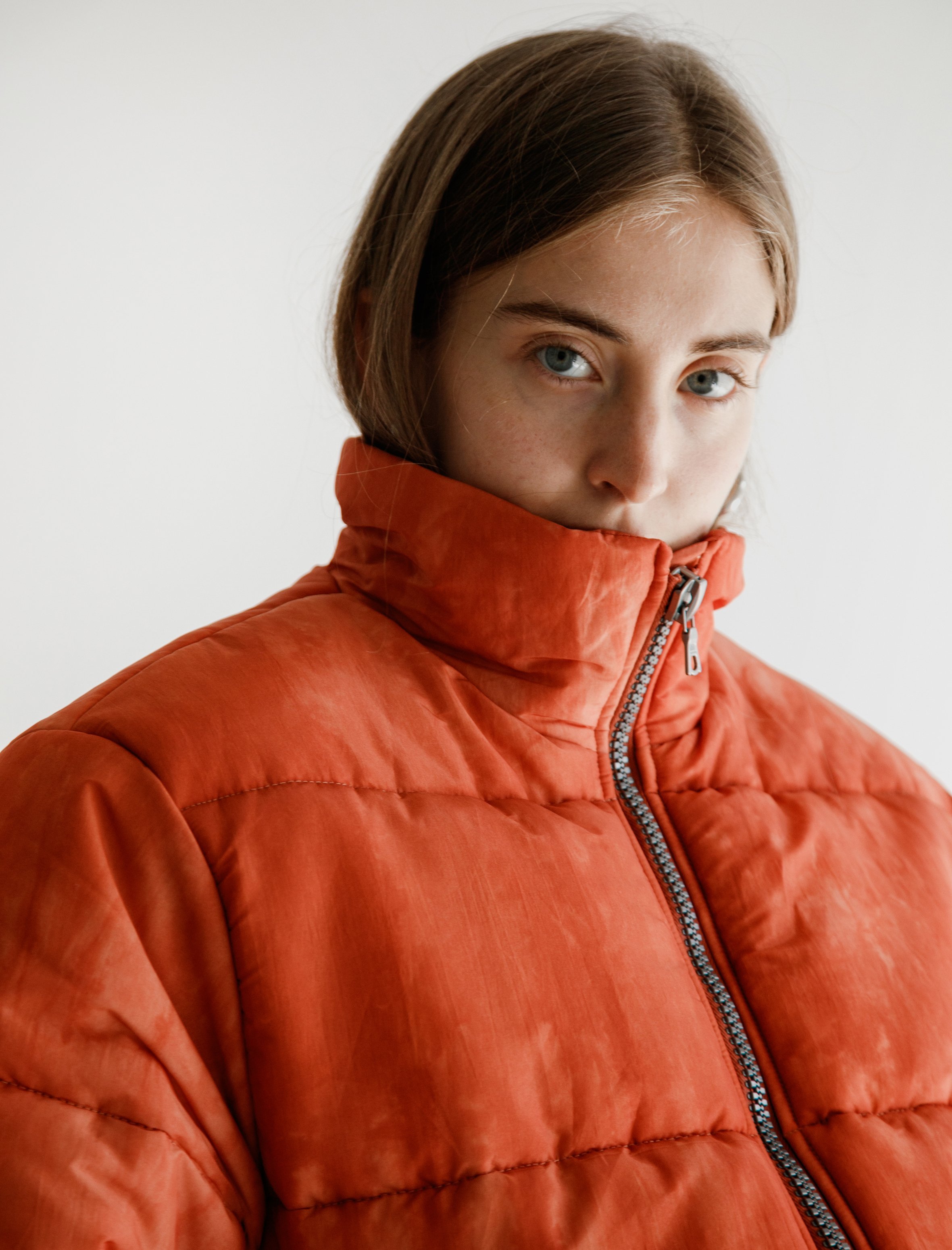 Our Legacy Intact Puffa Jacket - Rust | Garmentory