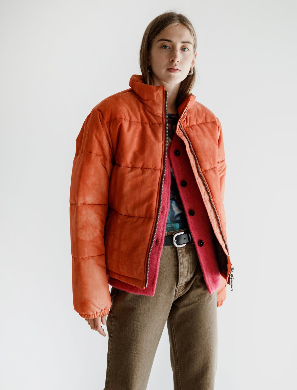 Our Legacy Intact Puffa Jacket - Rust | Garmentory