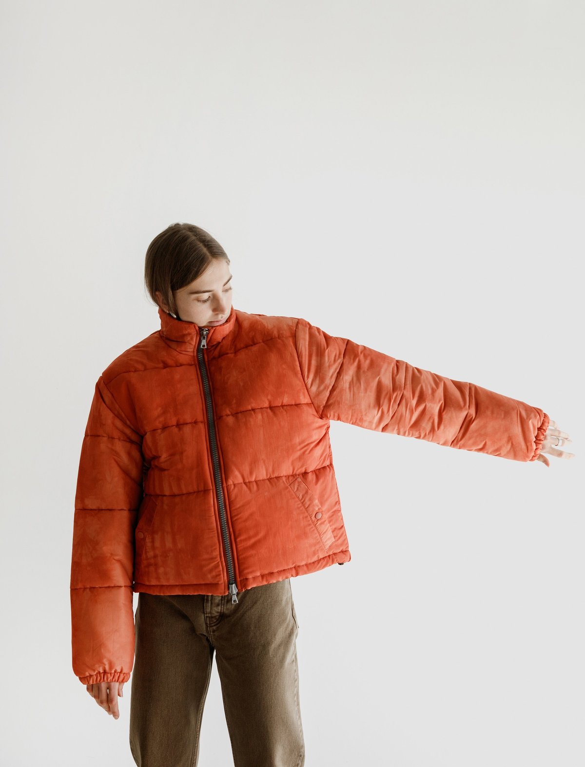 Our Legacy Intact Puffa Jacket - Rust | Garmentory