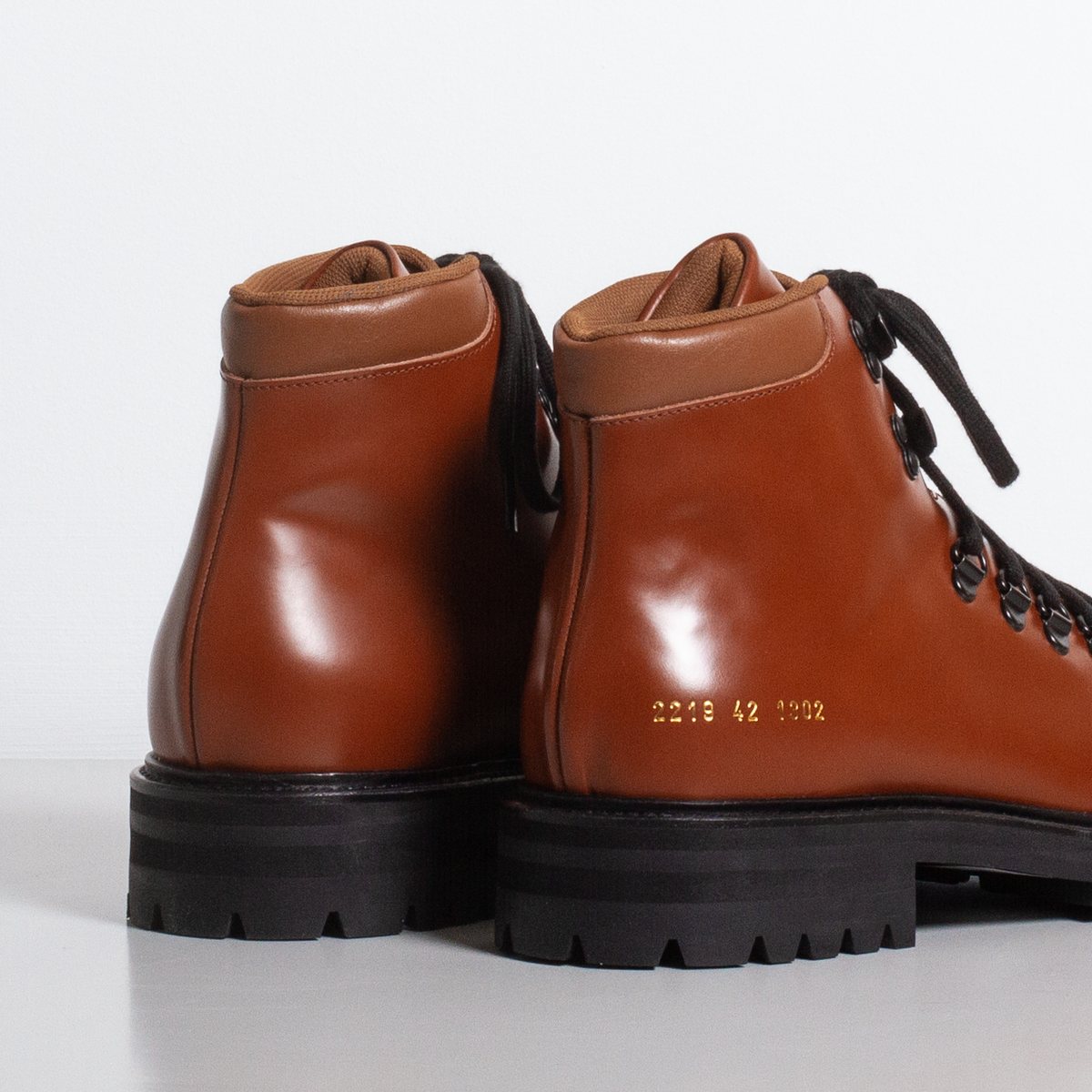 Common Projects Hiking Boot - Tan | Garmentory