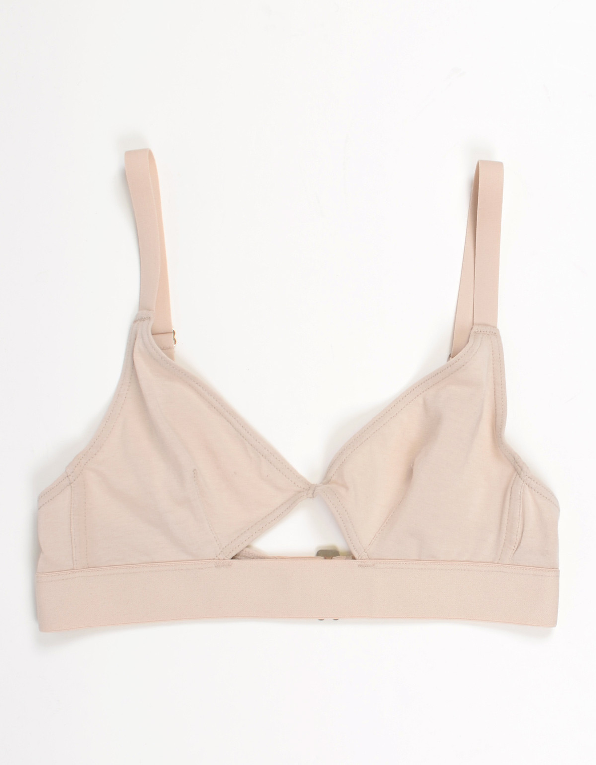 Nude Label Cut Out Bra Off White | Garmentory