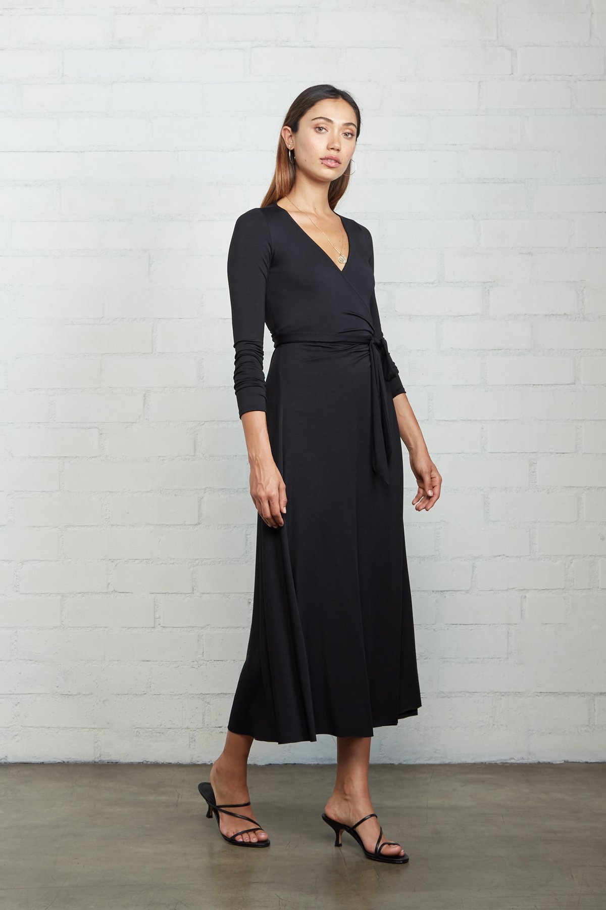 Rachel Pally Harlow Mid-Length Dress - Black | Garmentory