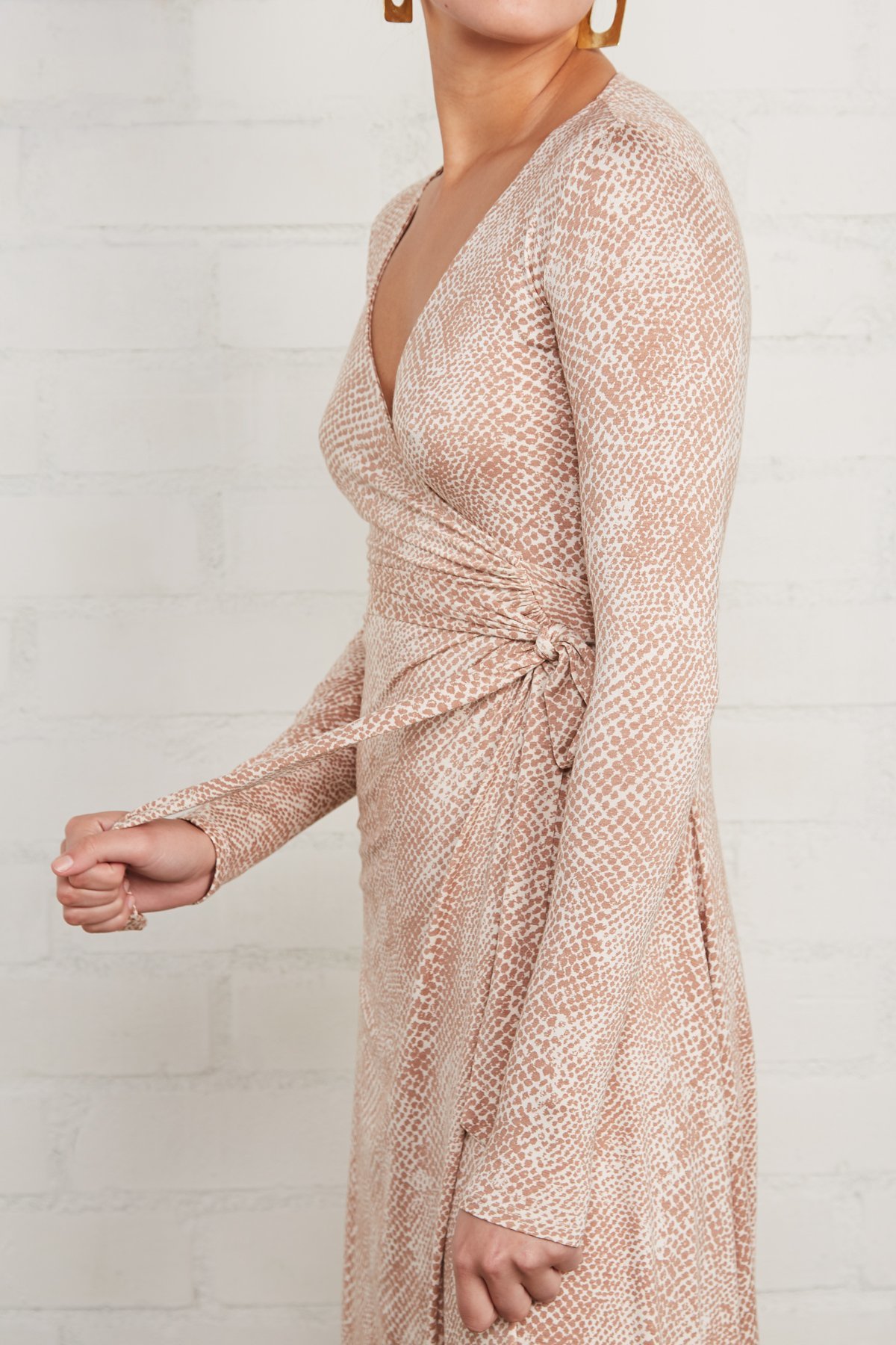 Rachel Pally Harlow Mid-Length Dress - Snake | Garmentory