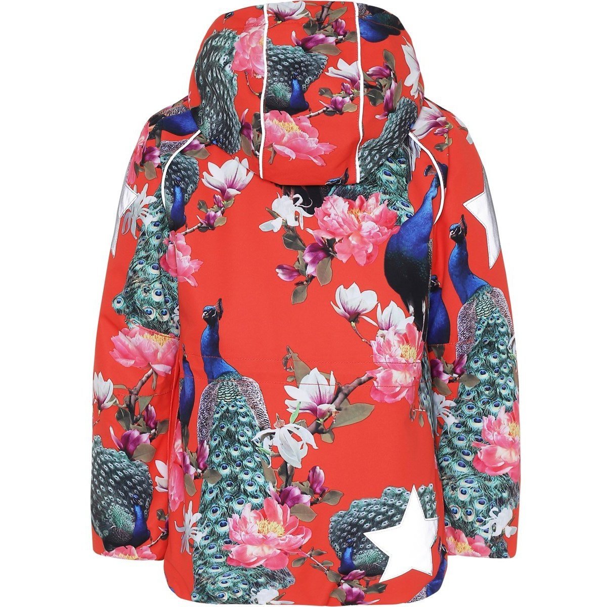 Kids molo cathy waterproof winter jacket - peacock | Garmentory