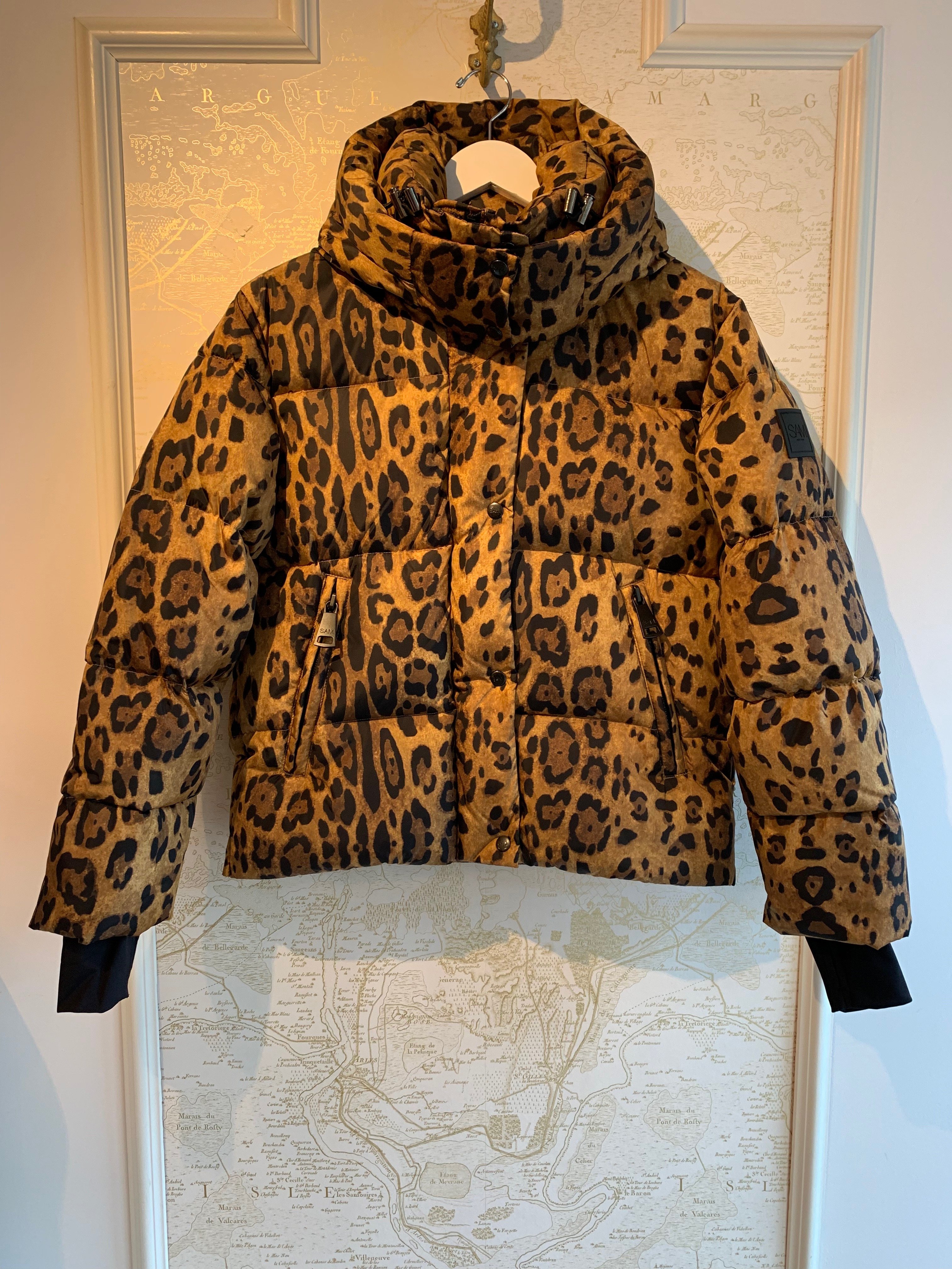 Sam NYC Puffer Jacket - Leopard | Garmentory
