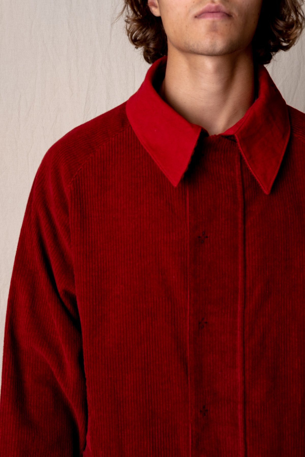 Story Mfg. Corduroy Gentle Jacket - Madder | Garmentory