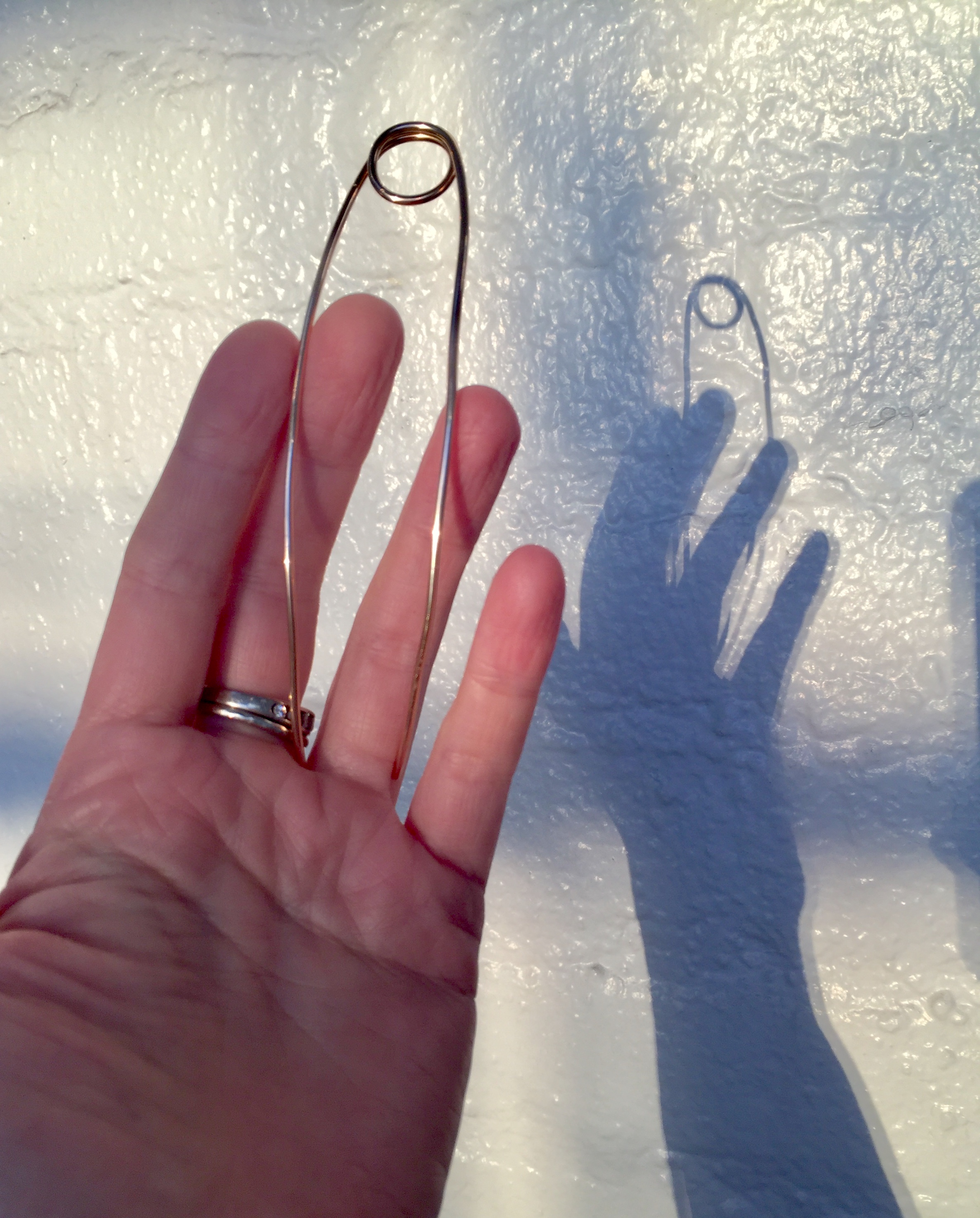 Bartleby Objects Loop Hairpin - Bronze | Garmentory