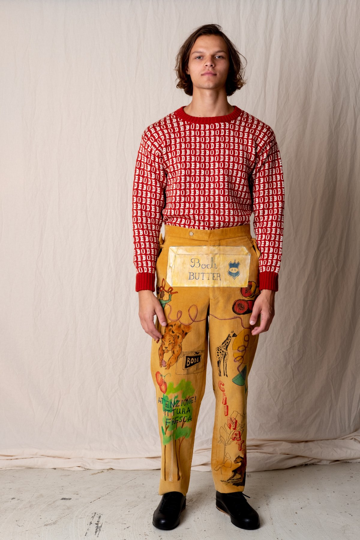 BODE Senior Cord Pant - Corn Yellow | Garmentory