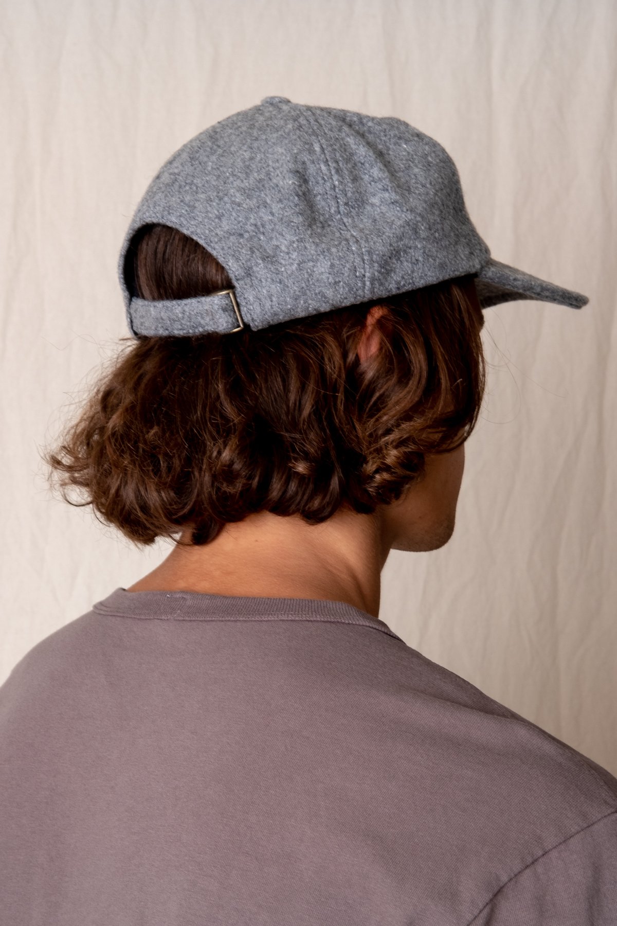 Corridor MELTON WOOL CAP - GREY | Garmentory