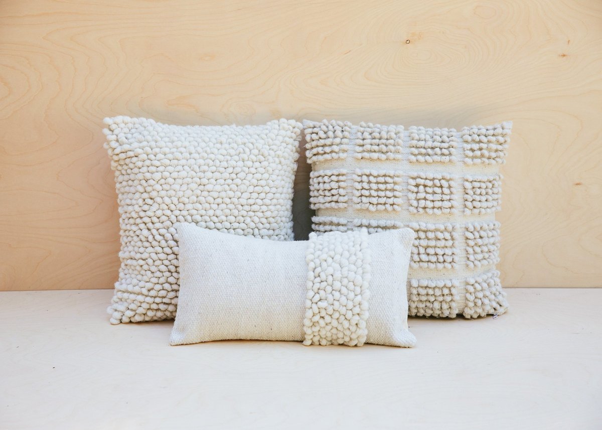 Territory Aterra Pillow Cover - Cream | Garmentory