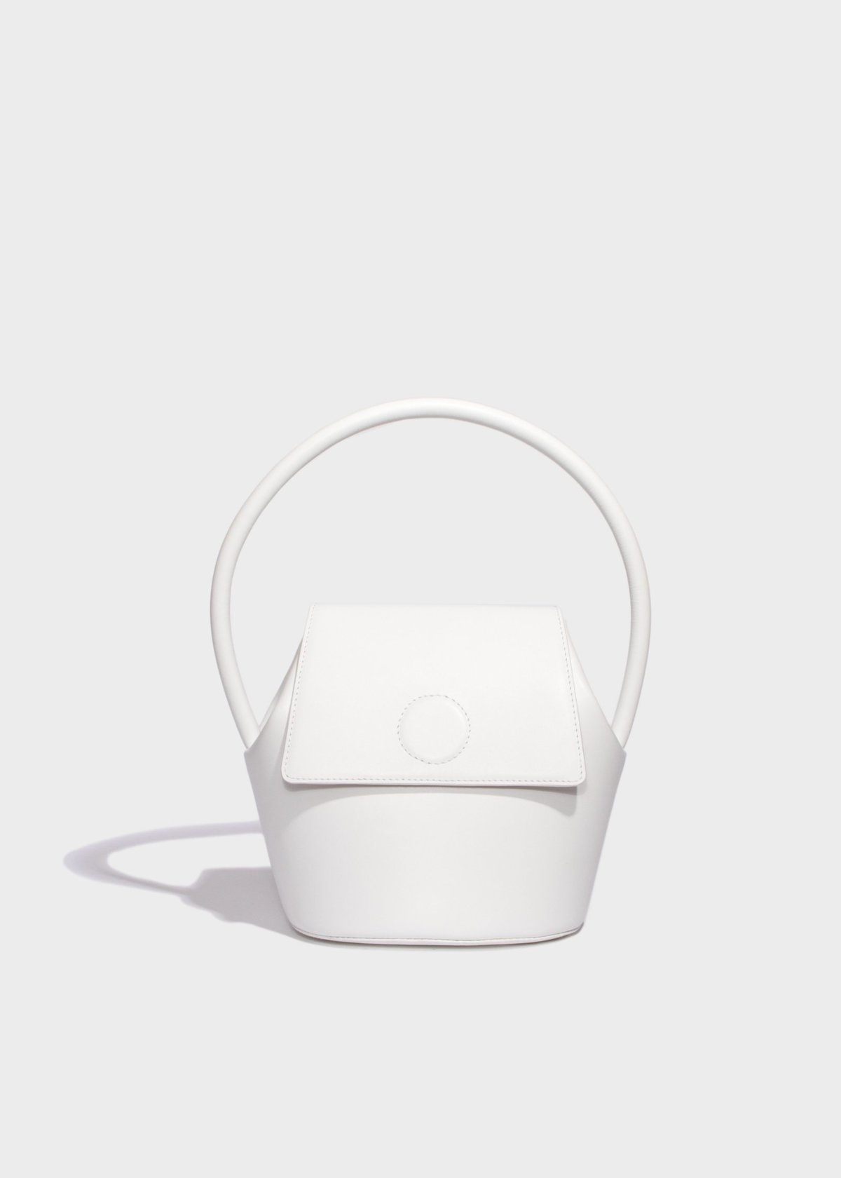 Modern Weaving Arch Top Handle Bag - Optic | Garmentory