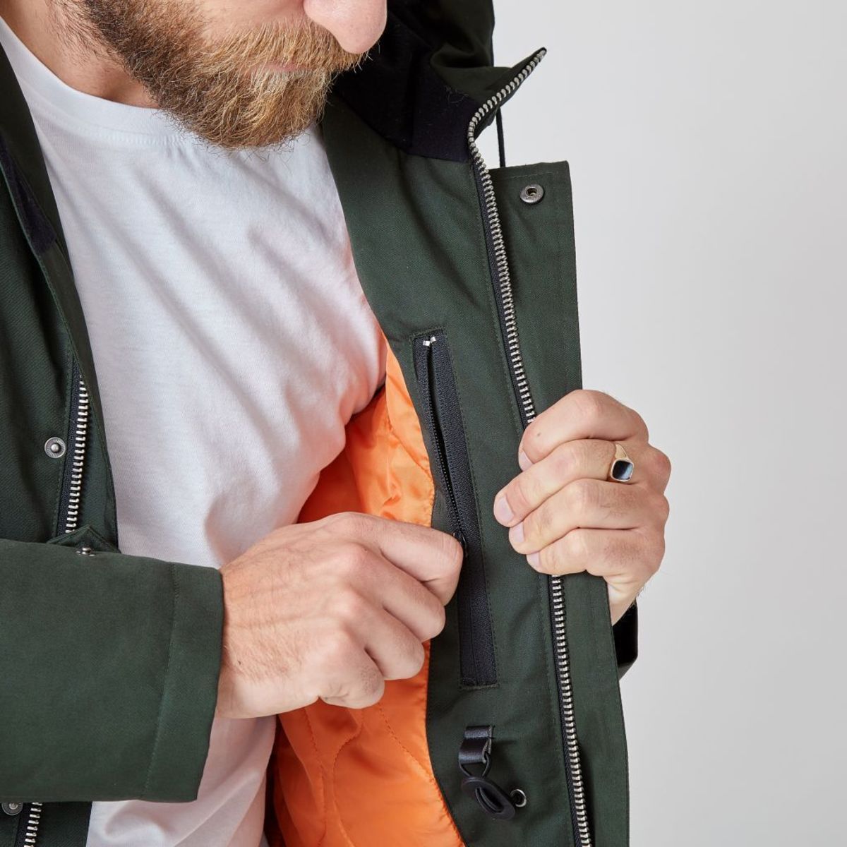 suit denmark ron jacket - forest green | Garmentory