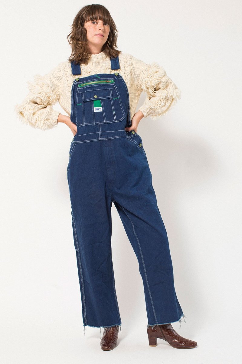 Preservation Vintage Overalls - Dark Wash | Garmentory