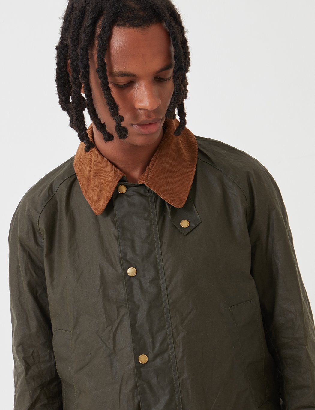 Barbour Lightweight Ashby Wax Jacket - Archive Olive Green | Garmentory