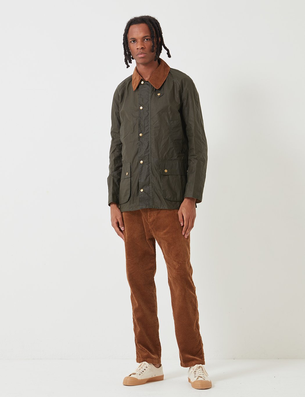 Barbour Lightweight Ashby Wax Jacket - Archive Olive Green | Garmentory
